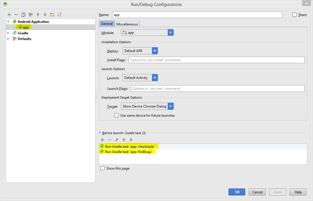 Android Quellcode Mit Checkstyle Und Findbugs Prüfen Technik Blog