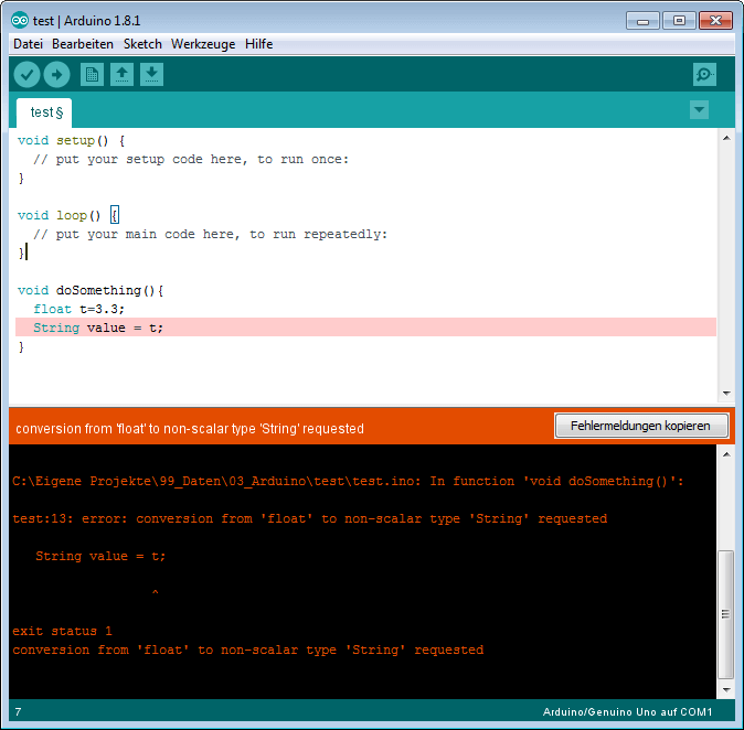 Arduino Programmierung Technik Blog