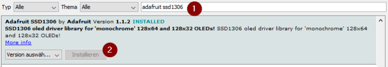 Wemos D1 mini Shield: 0,66 Zoll OLED Display - Technik Blog