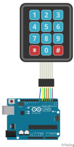 Arduino Lektion 64: 3x4 Matrix Tastatur - Technik Blog