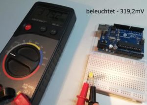 Arduino Lektion #101: LED als Lichtsensor - Technik Blog