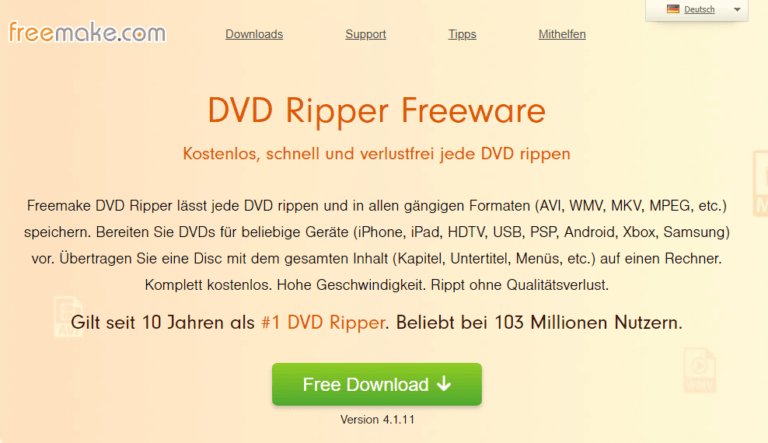 Vorstellung Software #2: Freemake DVD Ripper - Technik Blog