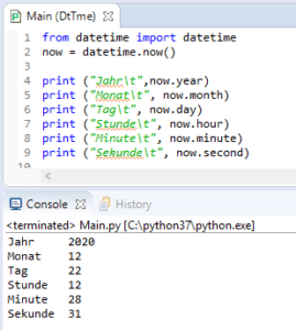 Python #26 - Modul "datetime" - Technik Blog