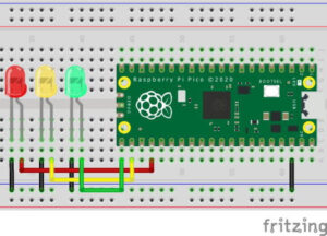 Raspberry PI Pico #2 - LEDs steuern - Technik Blog