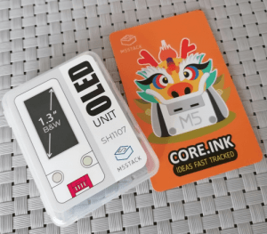 Programmieren der OLED UNIT SH1107 am M5Stack ATOM - Technik Blog