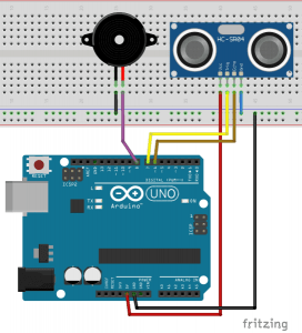 Arduino UNO R3 Projekt - Ultraschallabstandssensor HC-SR04 & Piezo ...