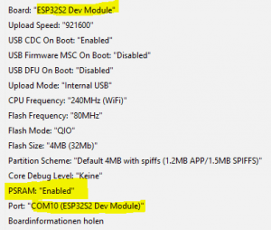 Lolin S2 mini mit der Arduino IDE programmieren - Technik Blog