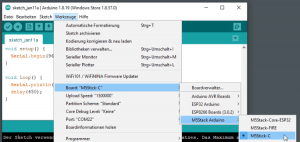 M5StickC in der Arduino IDE programmieren - Technik Blog