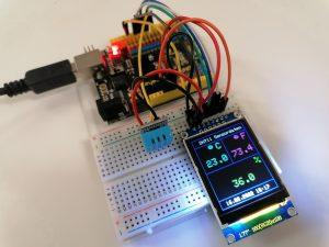1,77 Zoll TFT Display am Arduino UNO R3 - Technik Blog