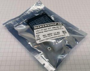 1,77 Zoll TFT Display am Arduino UNO R3 - Technik Blog