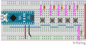 Arduino Lektion #115: mehrere Taster an einem analogen Pin betreiben ...