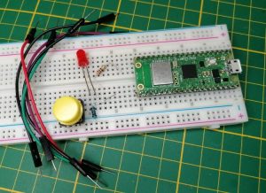 Raspberry Pi Pico W - Taster mit Interrupts in Micropython - Technik Blog