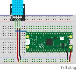 Raspberry Pi Pico W - visualisieren von Sensorwerten in Diagramme ...