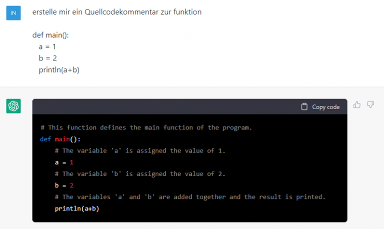 ChatGPT #4: Programmieren - Technik Blog