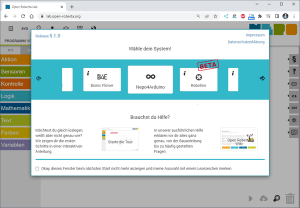 Grafische Programmierung mit Open Roberta - Technik Blog