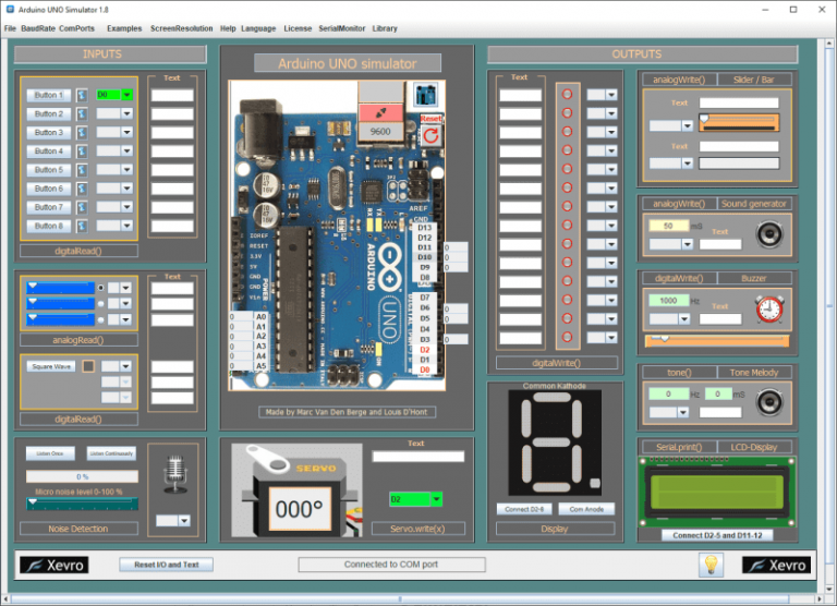 Xevro - Arduino Simulator - Technik Blog