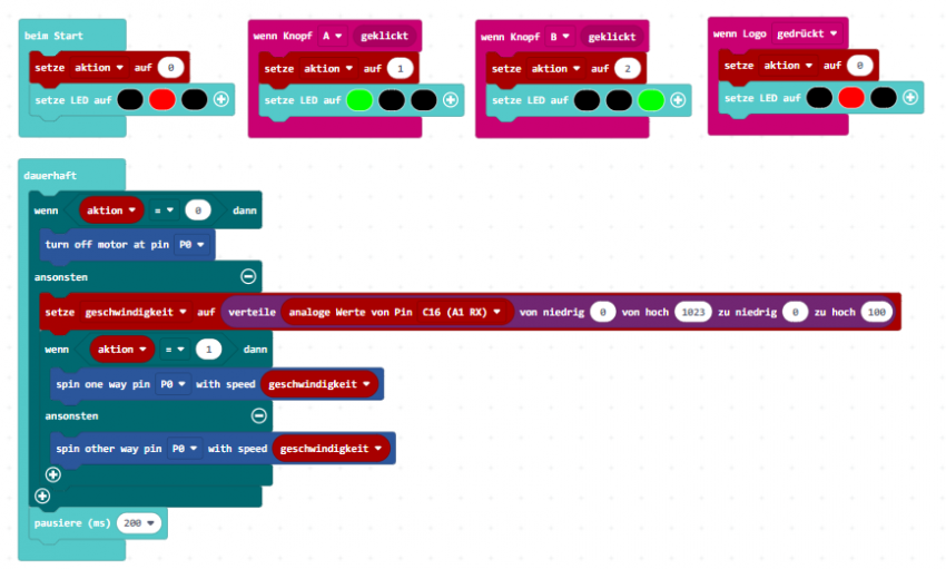 Calliope Mini 3 Tutorial: 360° Servomotor mit MakeCode programmieren ...