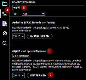 ESP32 Development Board mit 2,8 Zoll Touch Display: Programmieren für ...