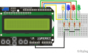 LCD Keypad Shield für Arduino: Einsteigerfreundliches Display mit ...