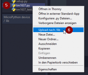 MicroPython mit ESP32: Zahlen und Zeichen auf der 4-fach 7 ...