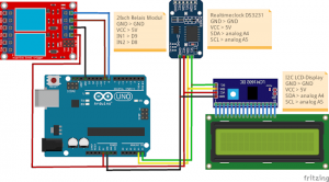Zeitgesteuerte Schaltung mit Arduino: Programmieren von RTC, LCD und Relaismodul - Technik Blog