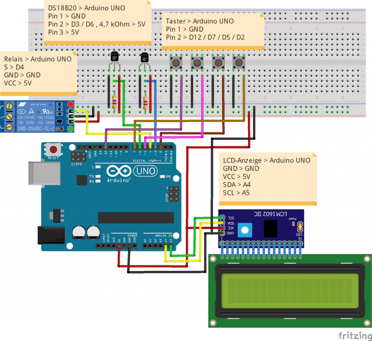 Zwei Temperatursensoren mit Arduino nutzen – so geht’s! - Technik Blog